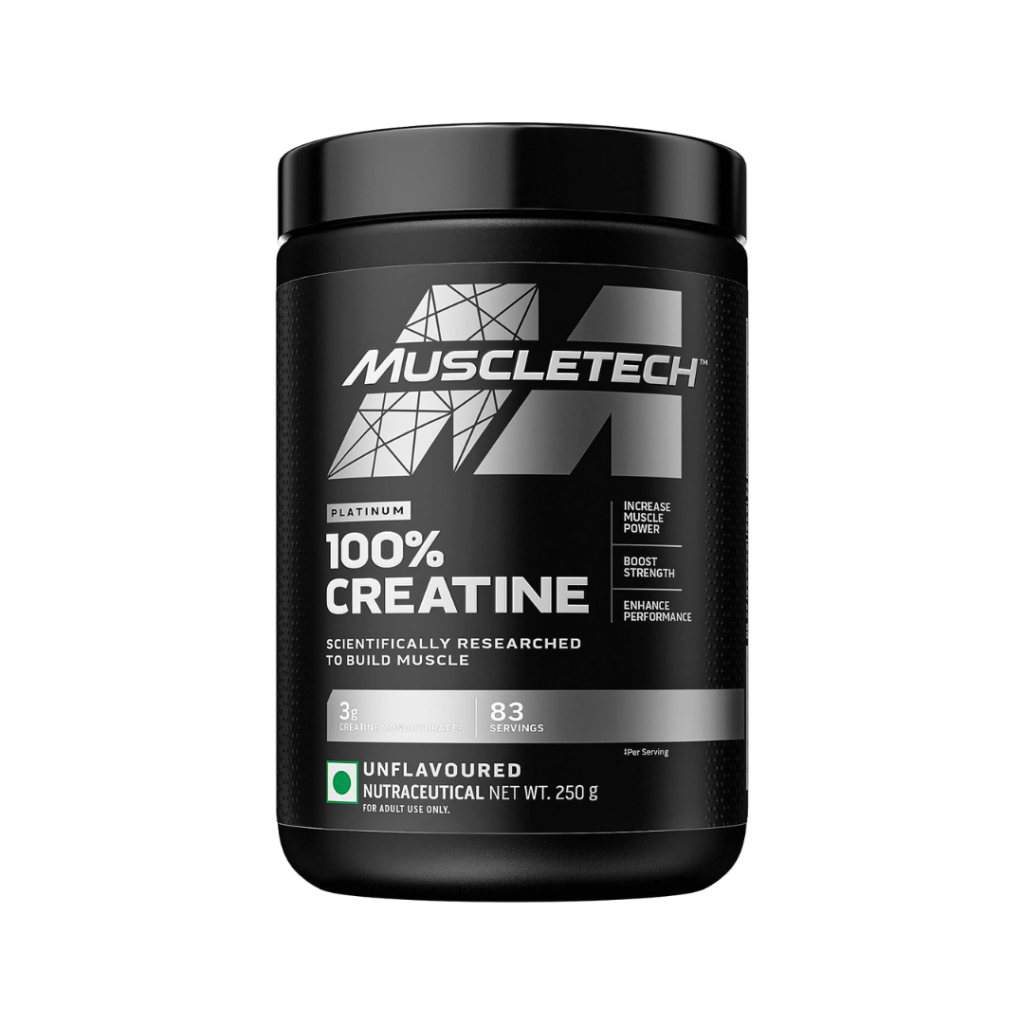 Muscletech Platinum 100% Creatine Powder (Unflavoured – 250/400 Gram ...